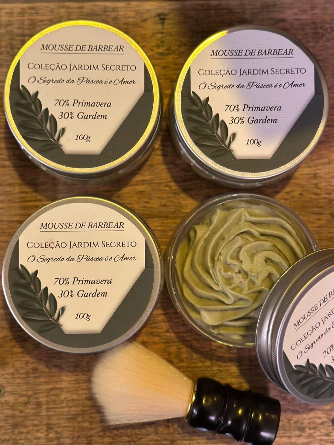 Kit de barbear Jardim Secreto - Peter Paiva